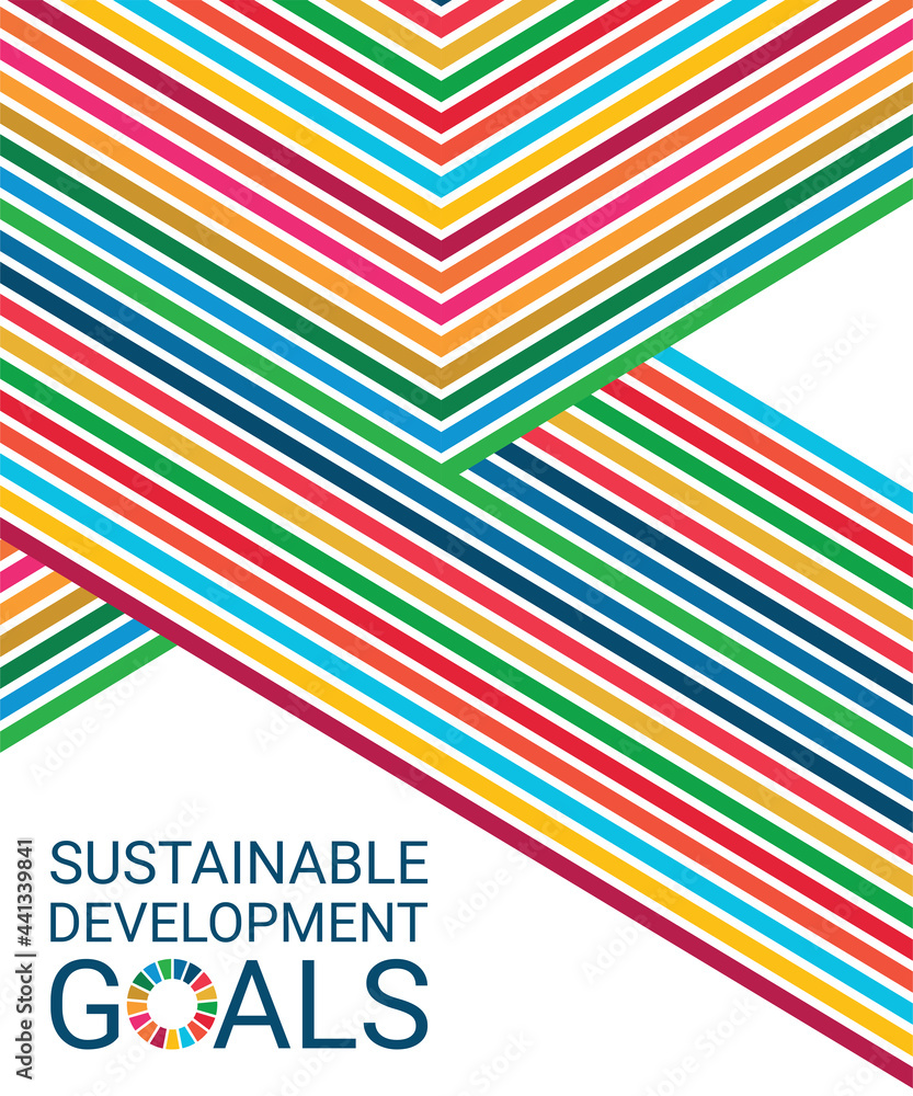 Cover. Sustainable Development Goals Color. Vector EPS Stock Vector ...
