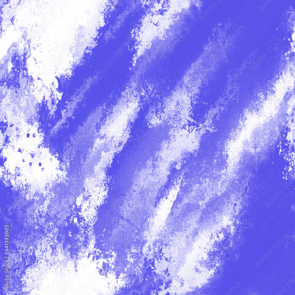 Abstract blue watercolor on white background. Royalty high-quality free ...