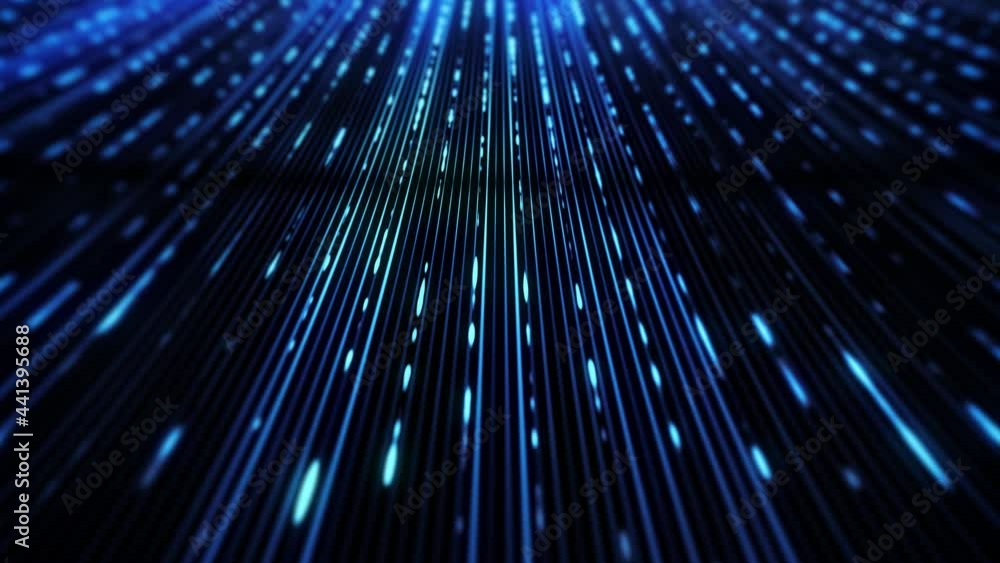 Abstract 3d Digital High Technology Background Loop/ 4k animation of an ...