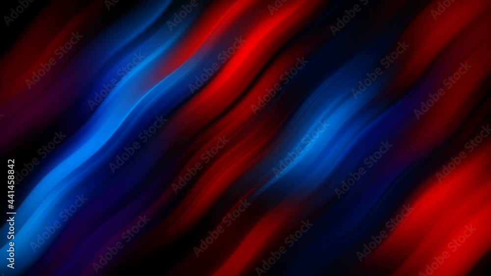 Seamless loop in 4K creative design of 3d background with Neon Colors ...