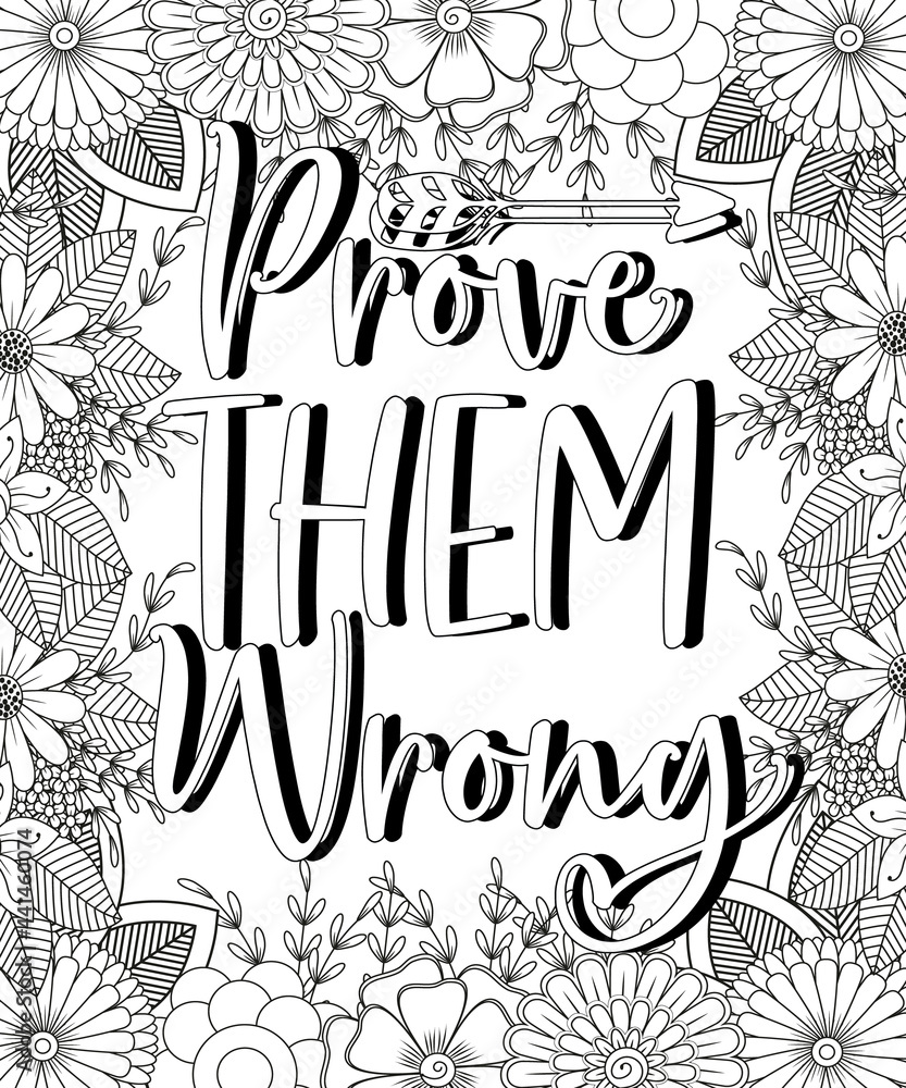 Affirmation Coloring Pages