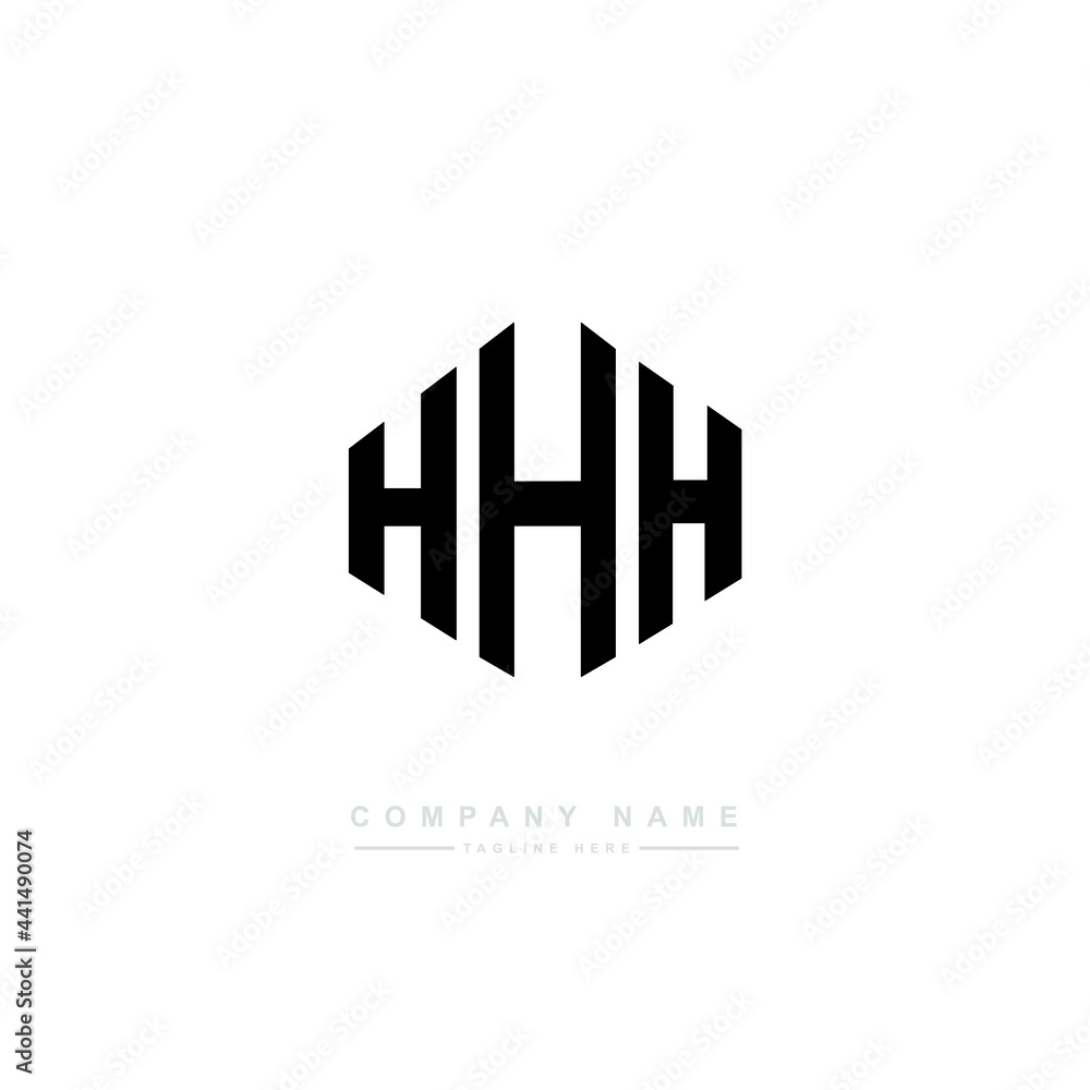 HHH letter logo design with polygon shape. HHH polygon logo monogram ... HHH letter logo design with polygon shape. HHH polygon logo monogram ...
