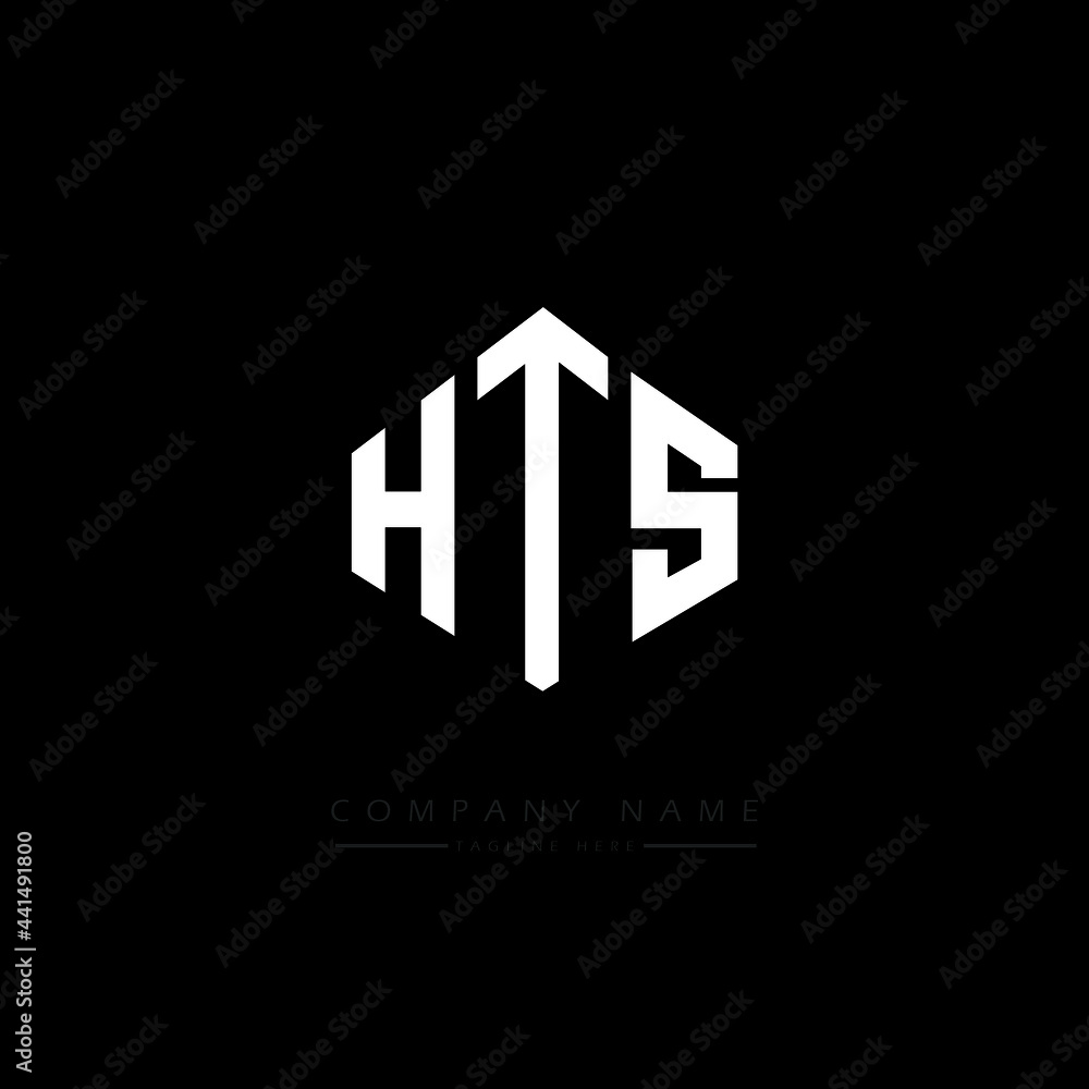 HTS letter logo design with polygon shape. HTS polygon logo monogram ... HTS letter logo design with polygon shape. HTS polygon logo monogram ...