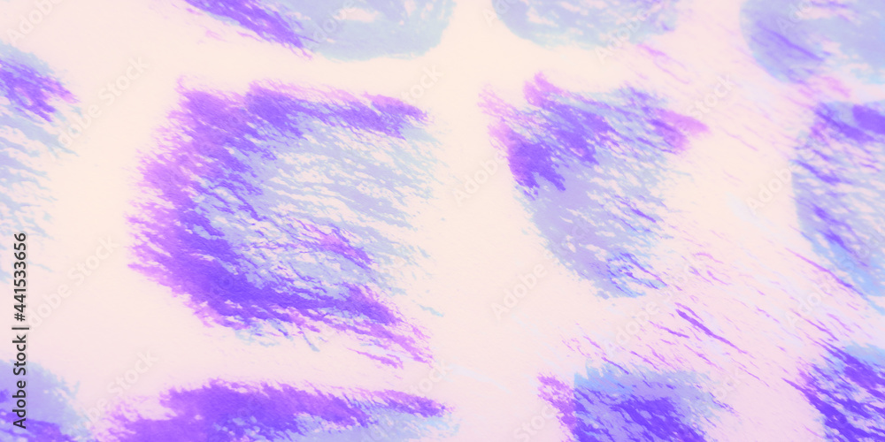 Spots Background. Pink Marker Paint. Violet Cow Card. Animal Farm ...