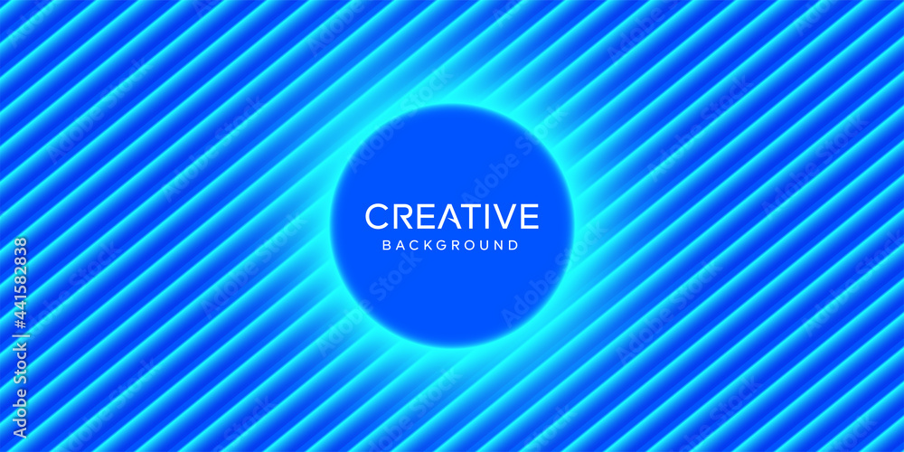 Dark abstract blue and Turkish blue background with glowing neon ...