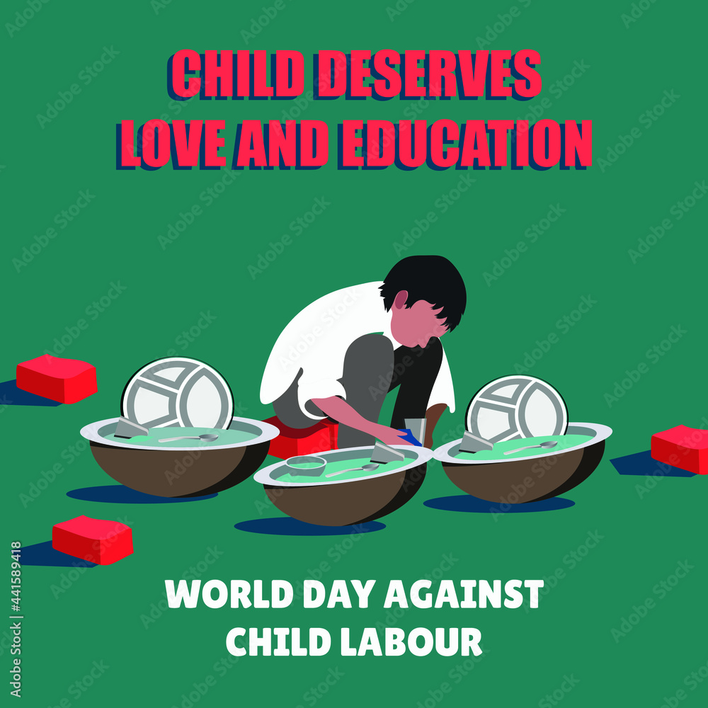 World day against child labor, free them to achieve their dream, stop ...