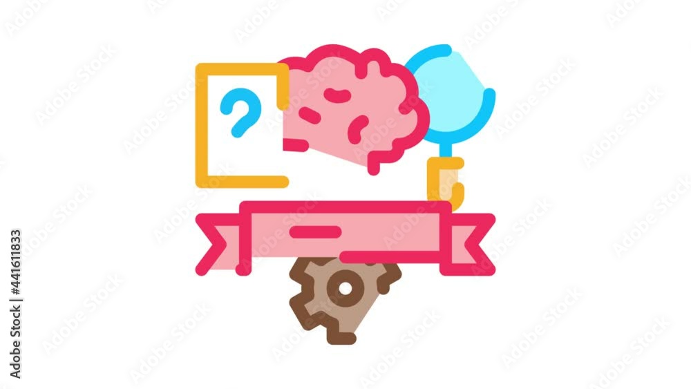 Physical Subjects Graduation Icon Animation. color Physical Subjects ...