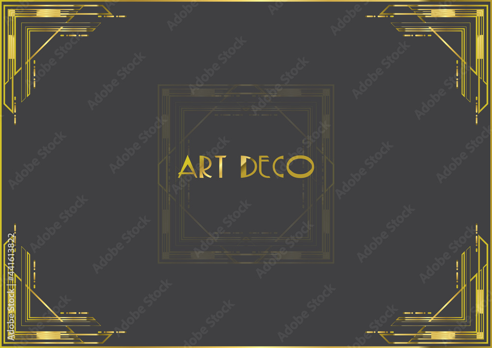 Art deco background pattern,art deco layouts, multiple layouts,art deco ...