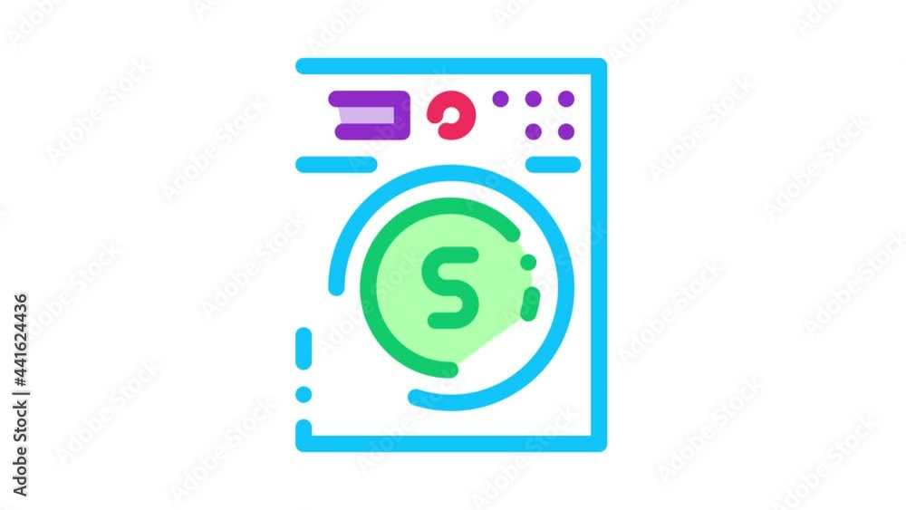 Money Laundering Washing Machine Icon Animation. color Money Laundering ... Money Laundering Washing Machine Icon Animation. color Money Laundering ...