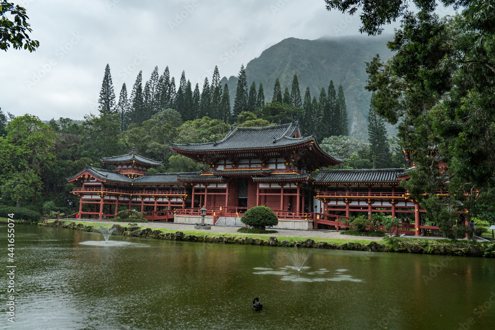 The Byodo-In Temple is a non-denominational Buddhist temple located on ...