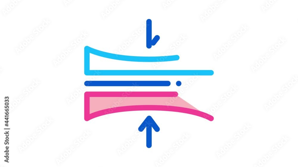 Diaper Thin Layer Icon Animation. color Diaper Thin Layer animated icon ...