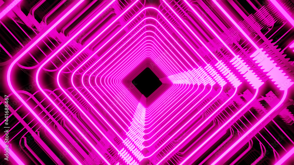 3D illustration Background for advertising and wallpaper in 80s retro ...