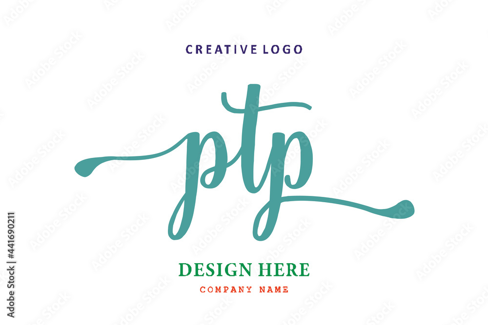 PTP lettering logo is simple, easy to understand and authoritative ...