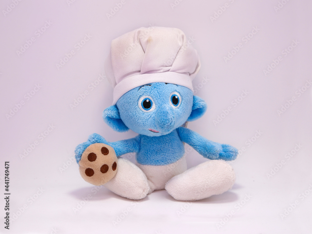 The Smurfs. Chef Smurf. Sweet smurf. The Smurfs soft toys. Little blue ...