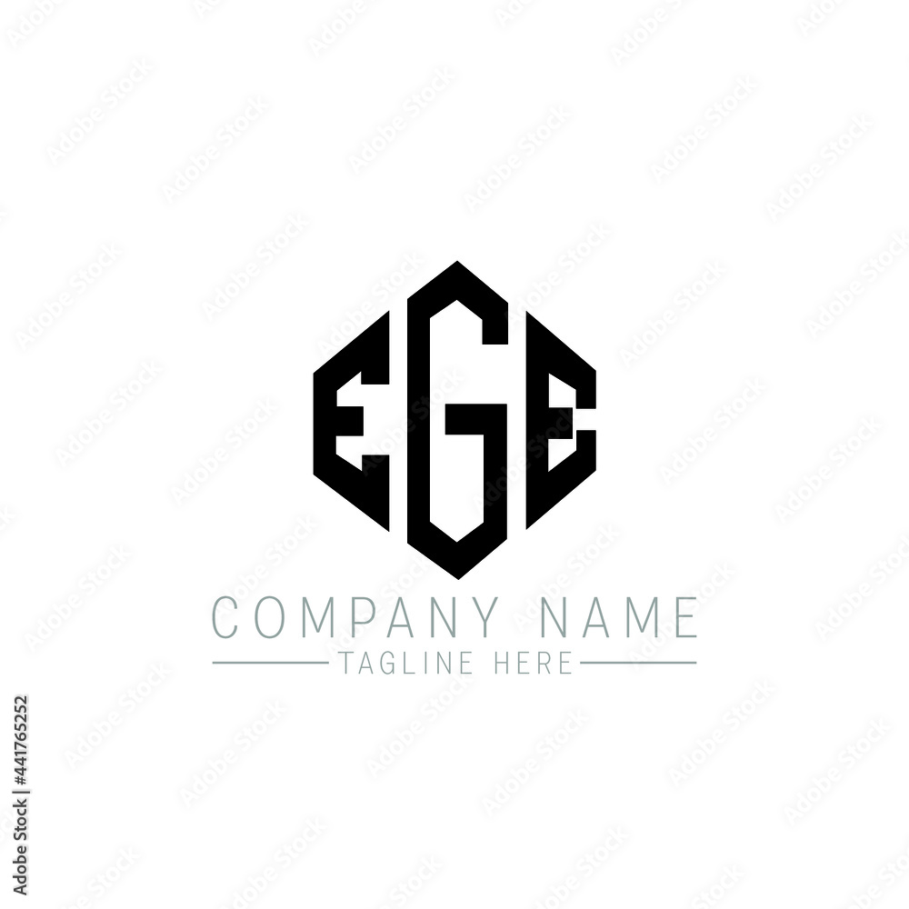 EGE letter logo design with polygon shape. EGE polygon logo monogram ... EGE letter logo design with polygon shape. EGE polygon logo monogram ...