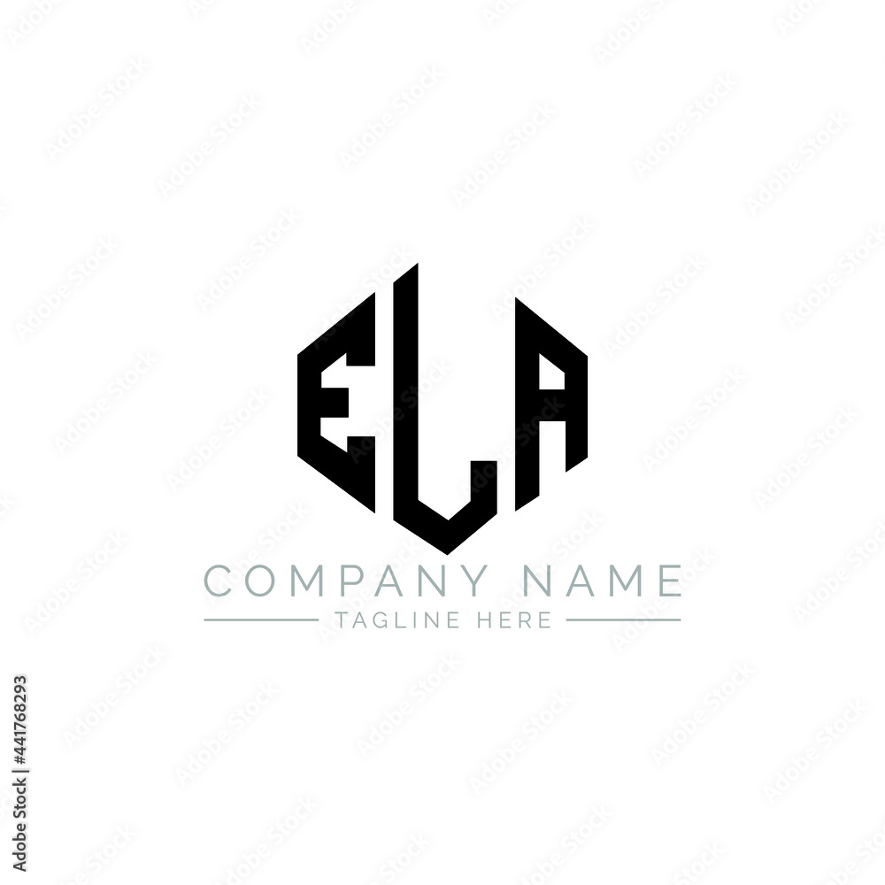 ELA letter logo design with polygon shape. ELA polygon logo monogram ... ELA letter logo design with polygon shape. ELA polygon logo monogram ...