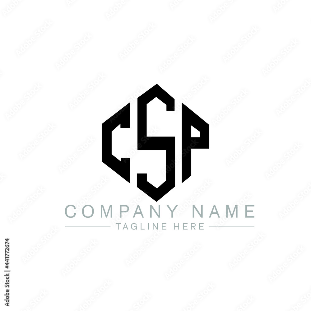 CSP letter logo design with polygon shape. CSP polygon logo monogram ... CSP letter logo design with polygon shape. CSP polygon logo monogram ...