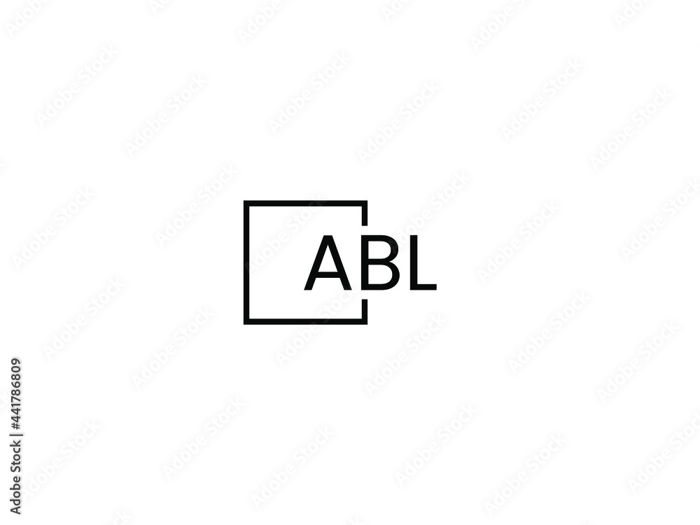 ABL letter initial logo design vector illustration Stock Vector | Adobe ...
