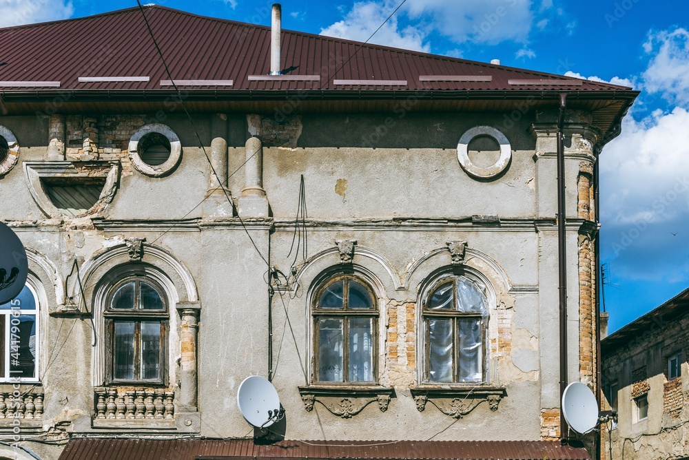 Busk, Ukraine - June, 2021: The Great Synagogue in Busk is an Ashkenazi ...