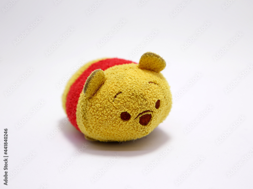 Tsum tsum Winnie the Pooh. Anthropomorphic teddy bear belonging to ...