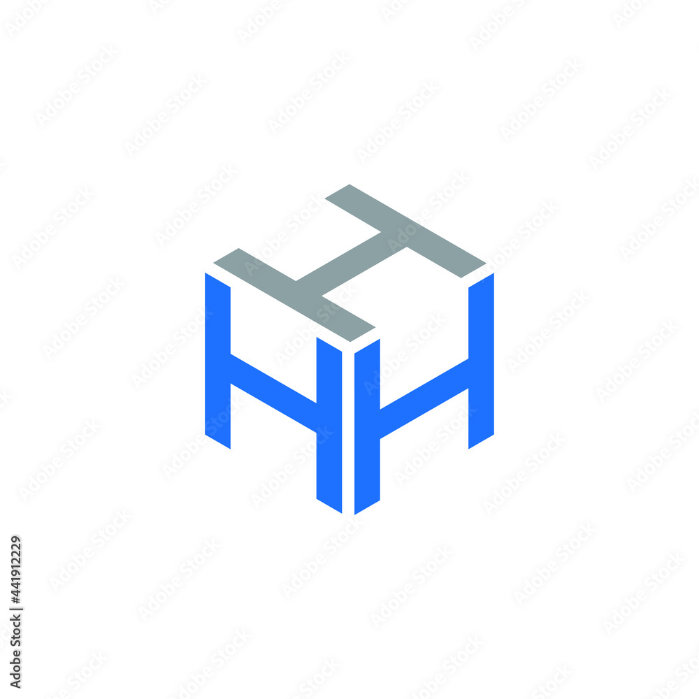 HHH letter logo design on white background.HHH creative initials letter ...