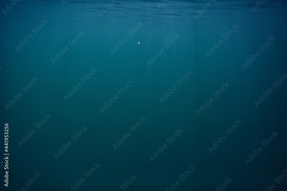 ocean water blue background underwater rays sun / abstract blue ...