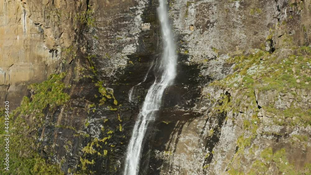 Spectacular,aerial view of the magnificent beautiful Tugela Falls ...