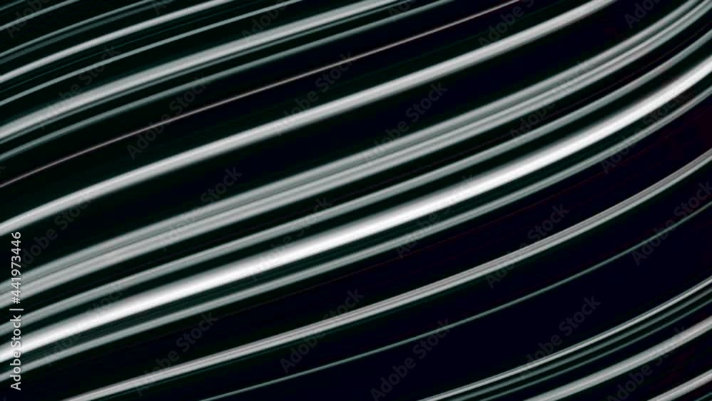 Beautiful light beams bending and shining during movement, seamless ...