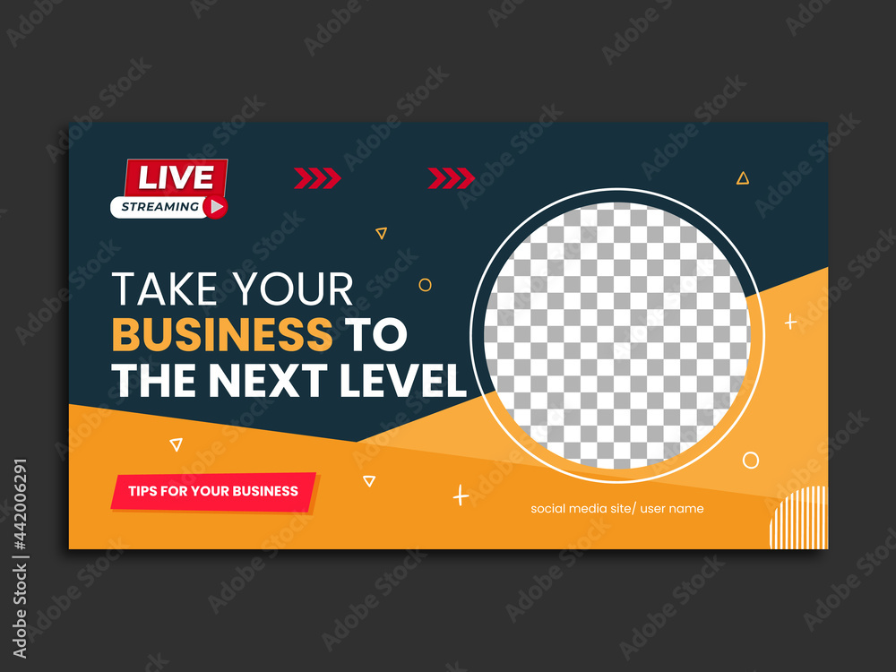 live show business promotional youtube thumbnail & video thumbnail ...