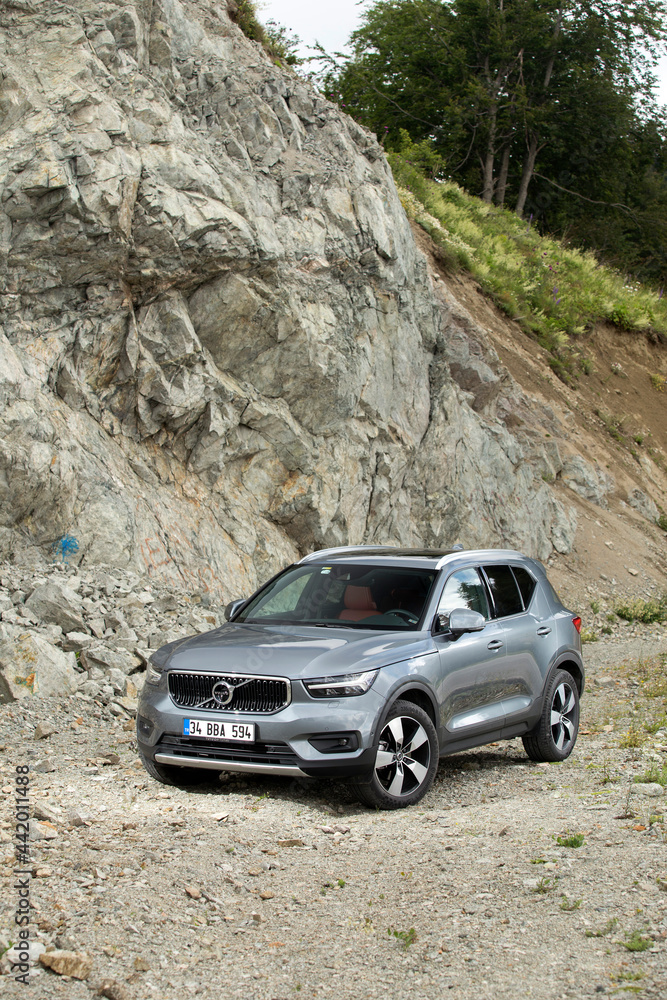 Volvo XC40 is a compact crossover SUV manufactured by Volvo Cars. Stock ...
