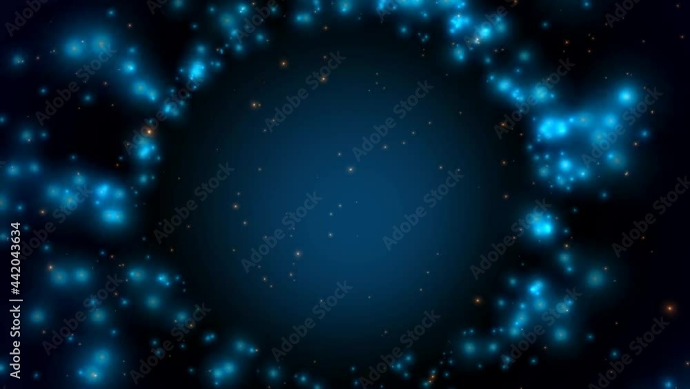 Abstract digital particle wave and light abstract background ,animation ...