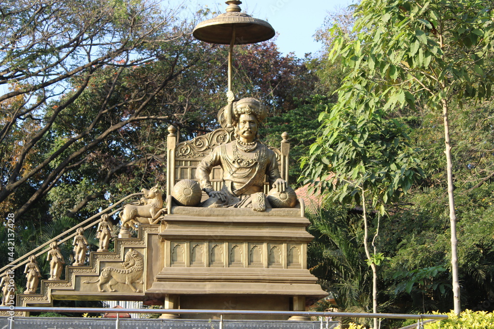 Dr Rajkumar statue in Bangalore Stock Photo | Adobe Stock