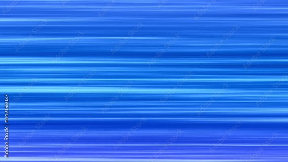 Anime-like blue background moving fast to horizontal direction ...