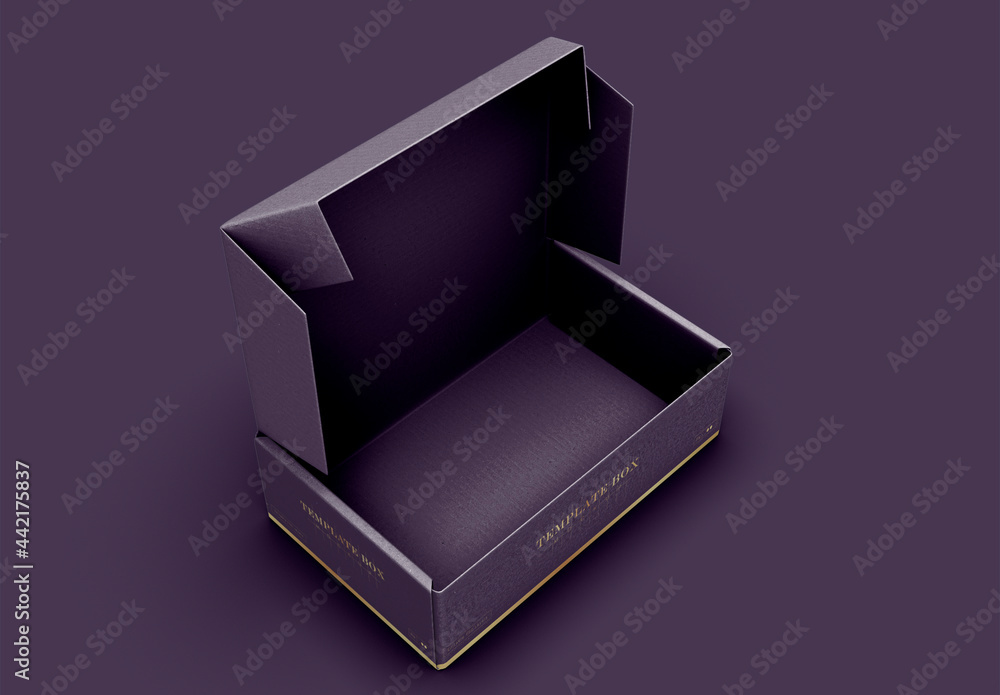 Folding Box Mockup Stock Template | Adobe Stock