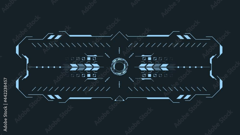 Screen Design. Sci-Fi Virtual Reality . Modern for game background ...