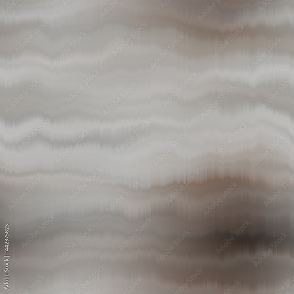 Seamless striped brown gradient pattern swatch. Soft blurry dyed wave ...