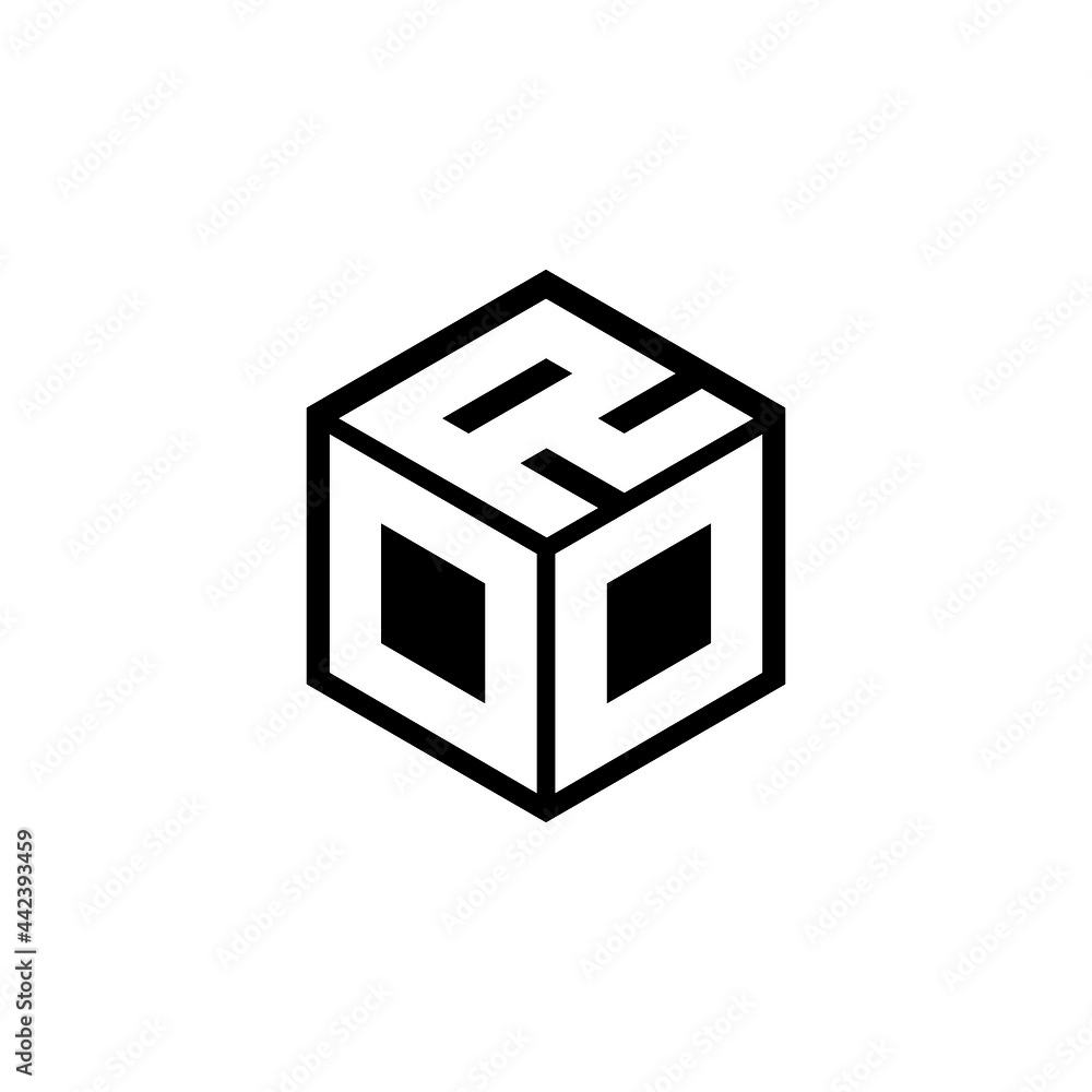 Ddr Letter Logo Design With White Background In Illustrator Vector Logo Modern Alphabet Font