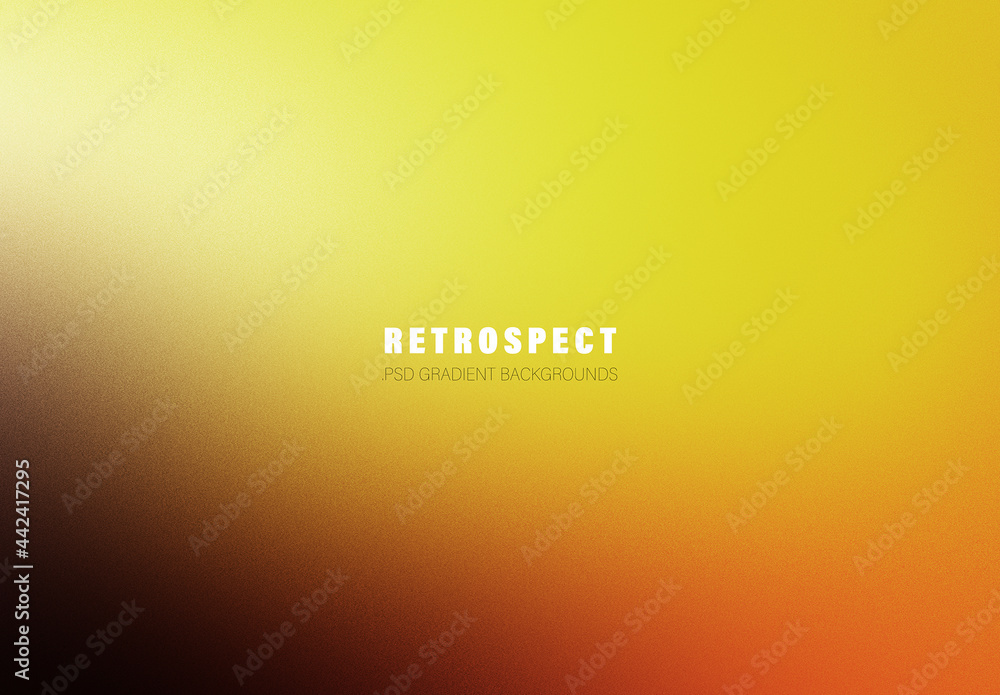 Retro Gradient Background Set Stock Template | Adobe Stock