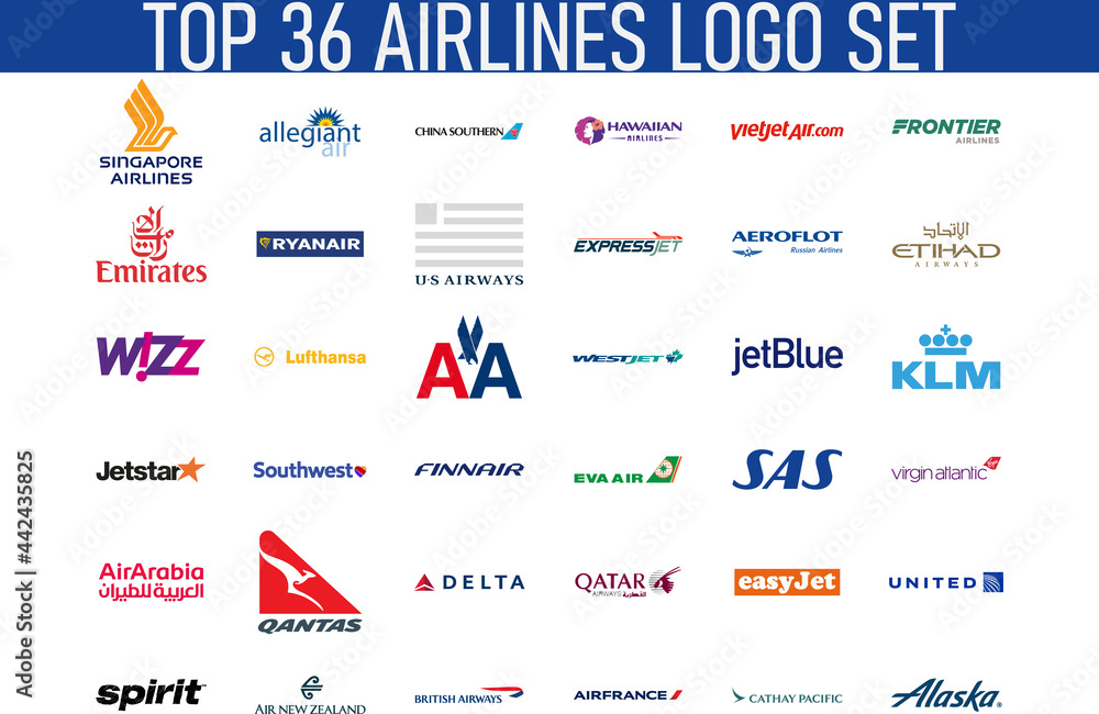 All Airline Logos With Names