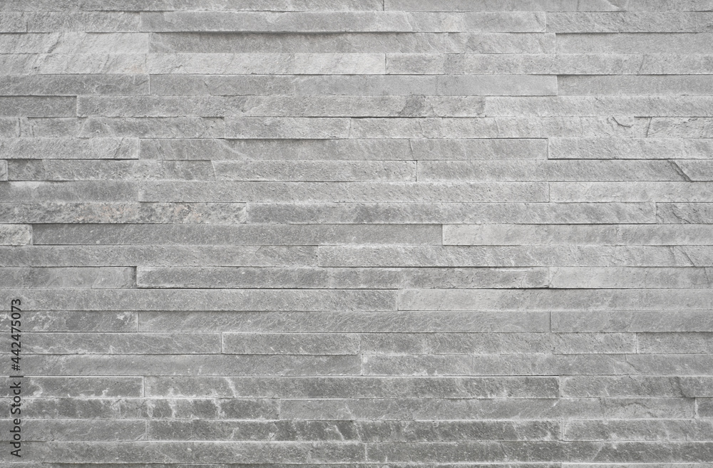 Natural quartzite stone bricks texture. White stone masonry wall ...