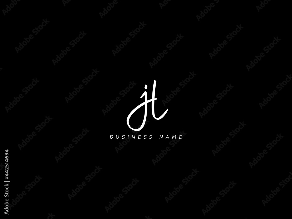 Letter JL Logo, signature jl logo icon vector for your business vector ...