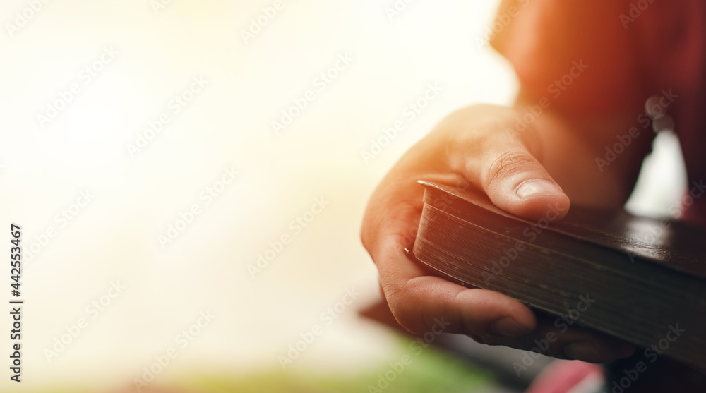 hand holding bible young man holding hands with bible prayer Along with ...