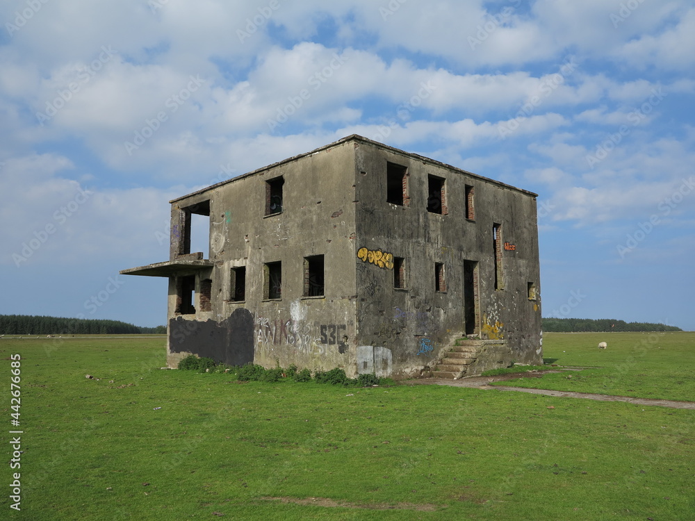 RAF Davidstow Moor Cornwall UK World War 2 airfield Memphis Belle B-17F ...