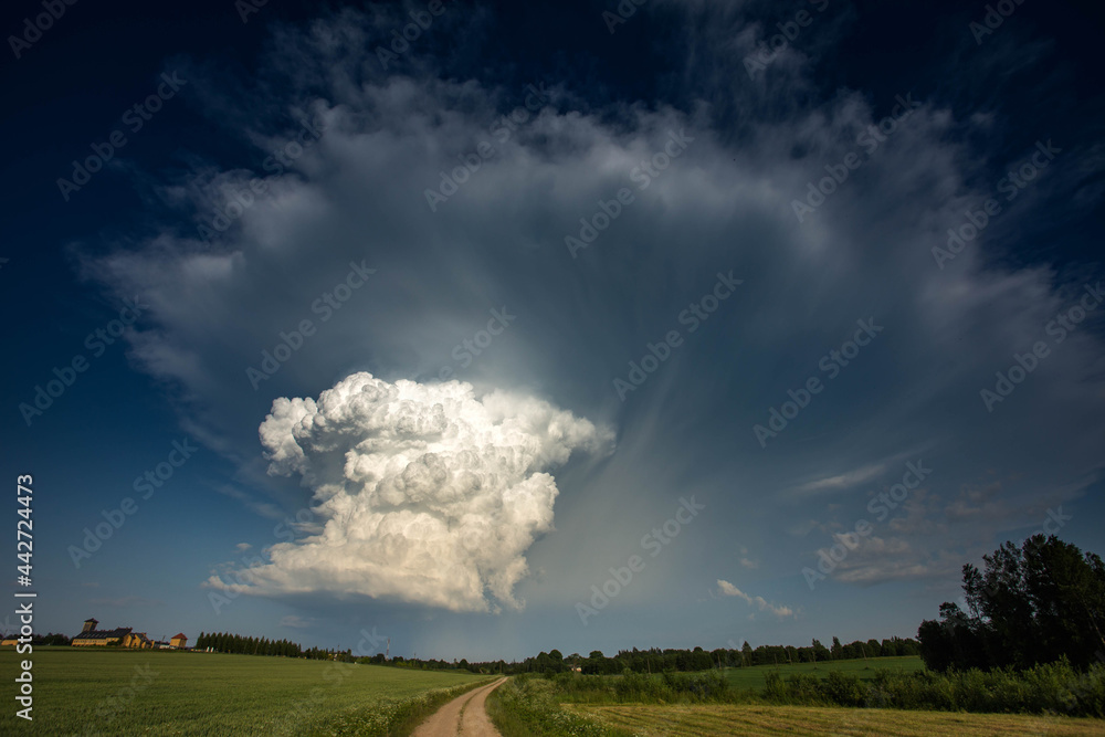 Cumulonimbus Capillatus Incus