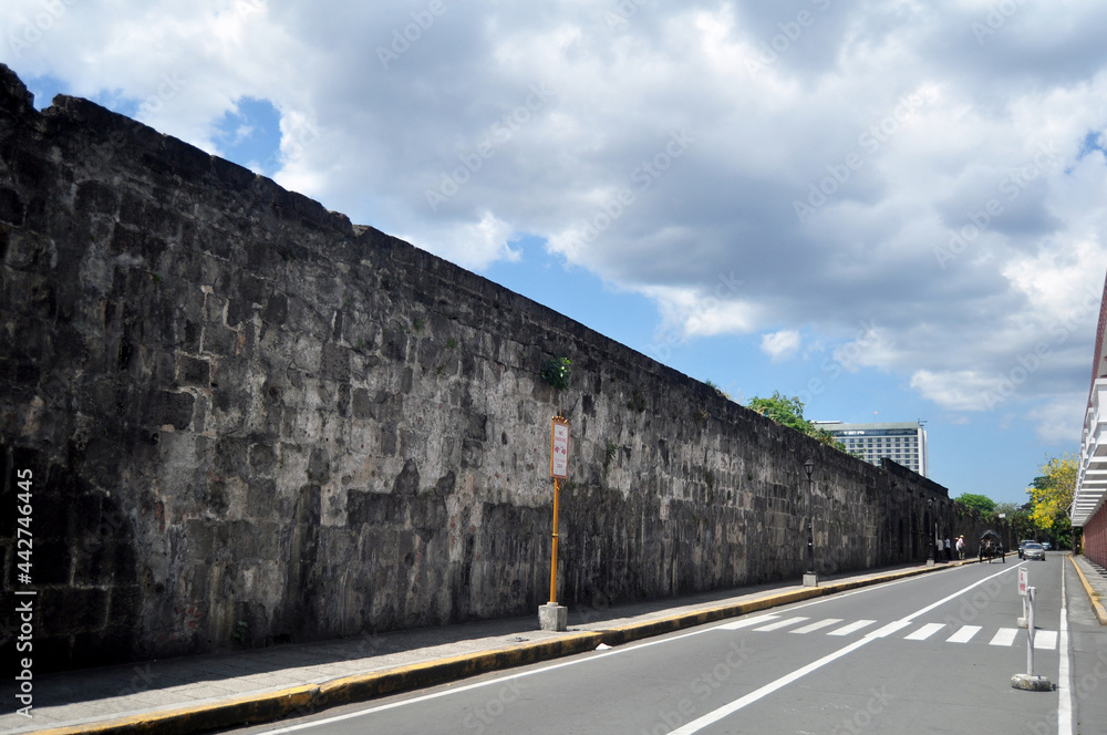 View landscape cityscape and modern building department of filipino ...