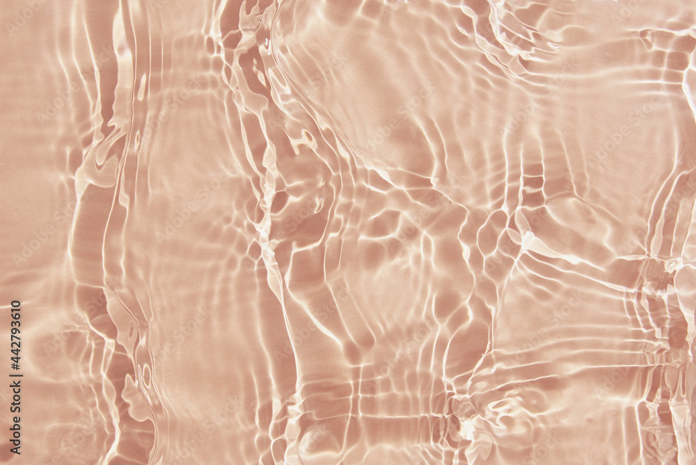 Beige water surface background. Water texture with splashes and bubbles ...
