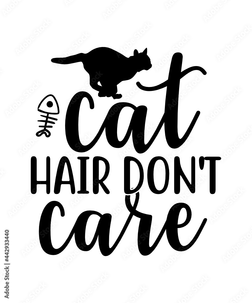 Vetor de Funny Cat SVG Bundle, Cat SVG, Kitten SVG, Cat lady svg, crazy ...