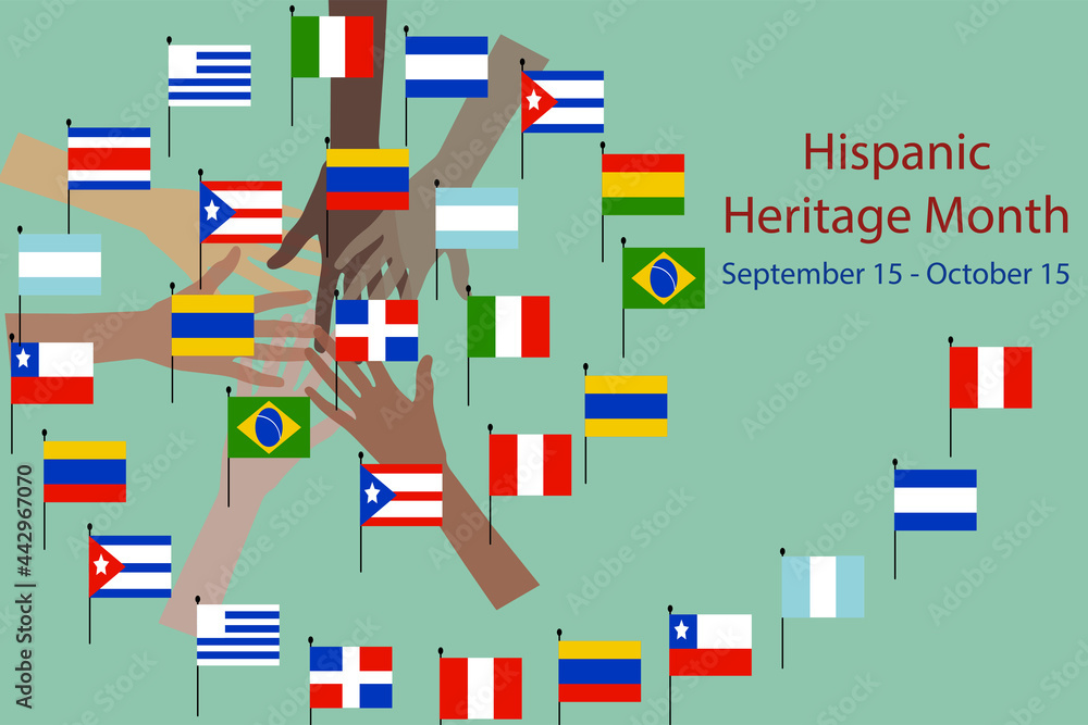 Hispanic Culture Flags