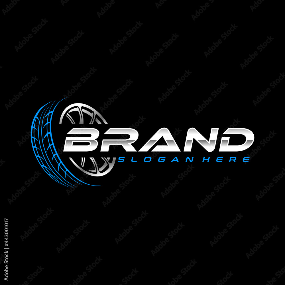 tire logo template Stock Vector | Adobe Stock