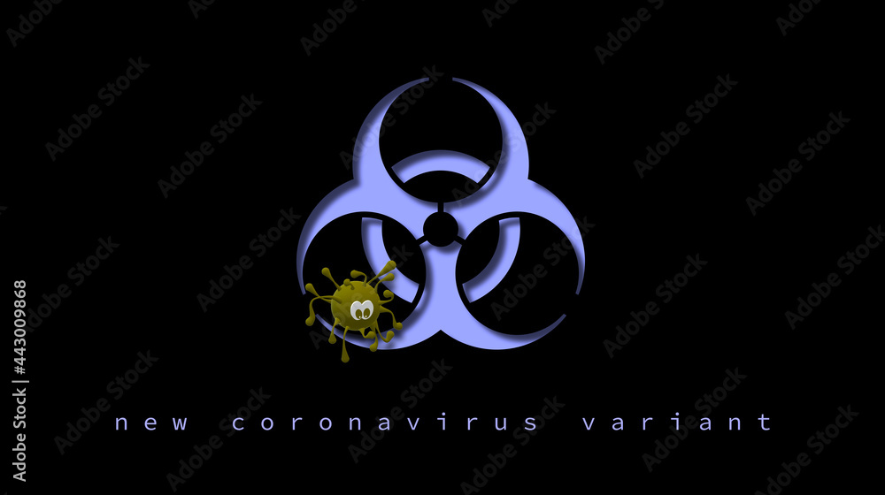 COVID-19 NEW VARIANTS, novel pandemic threat. Global crisis. Virus ...